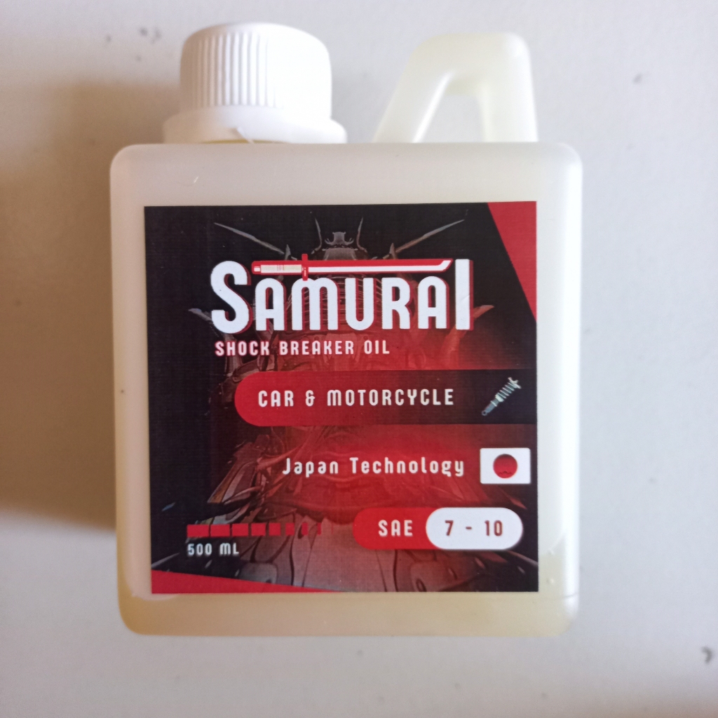 Jual samurai oil oli shock breaker skok sok depan belakang motor/mobil ...