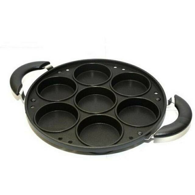 Jual PERLENGKAPAN DAPUR Teflon 7 Lubang Loyang Martabak Mini Cetakan ...