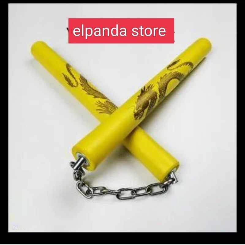 Jual Nunchaku Double Stick Busa Foam Naga | Shopee Indonesia