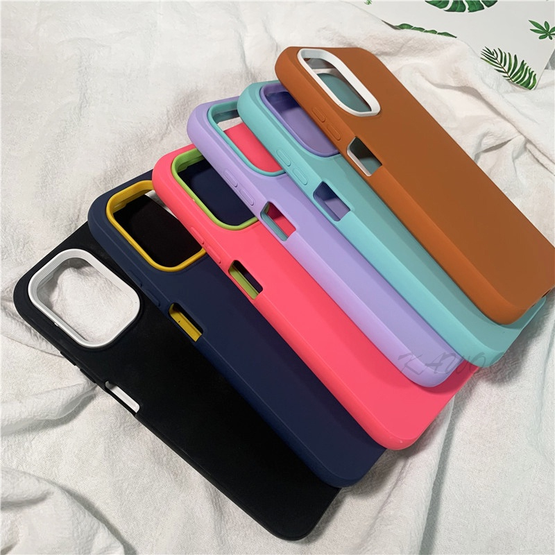Jual NEW! 3 IN 1 Pastel Doff Case Vivo V25E Y17 Y15 Y12i Y20 Y12s Y20s V23 PRO 5G Y16 Y51A Y53s ...