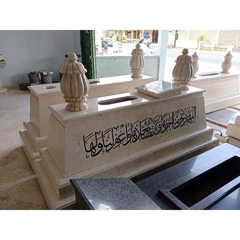 Jual Kijing Makam Marmer Batu Nisan Marmer Kijing Mataram Kijing Marmer ...