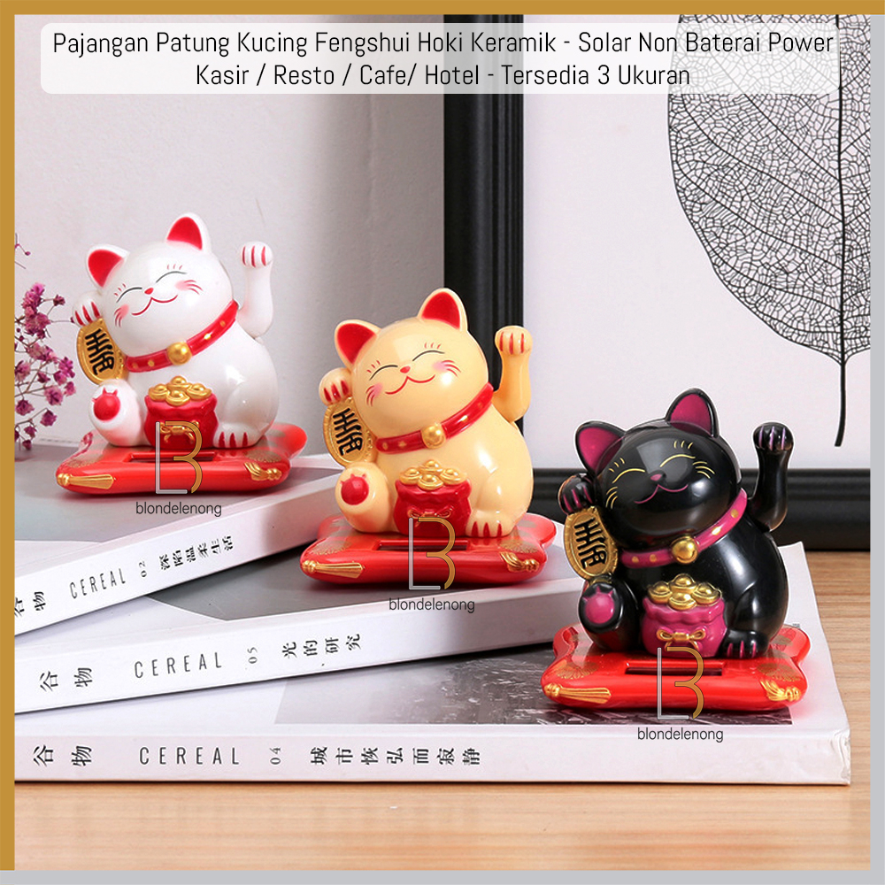 Jual Patung Pajangan Boneka Hiasan Mainan Kucing Hoki Hokky Hoky Lucky ...