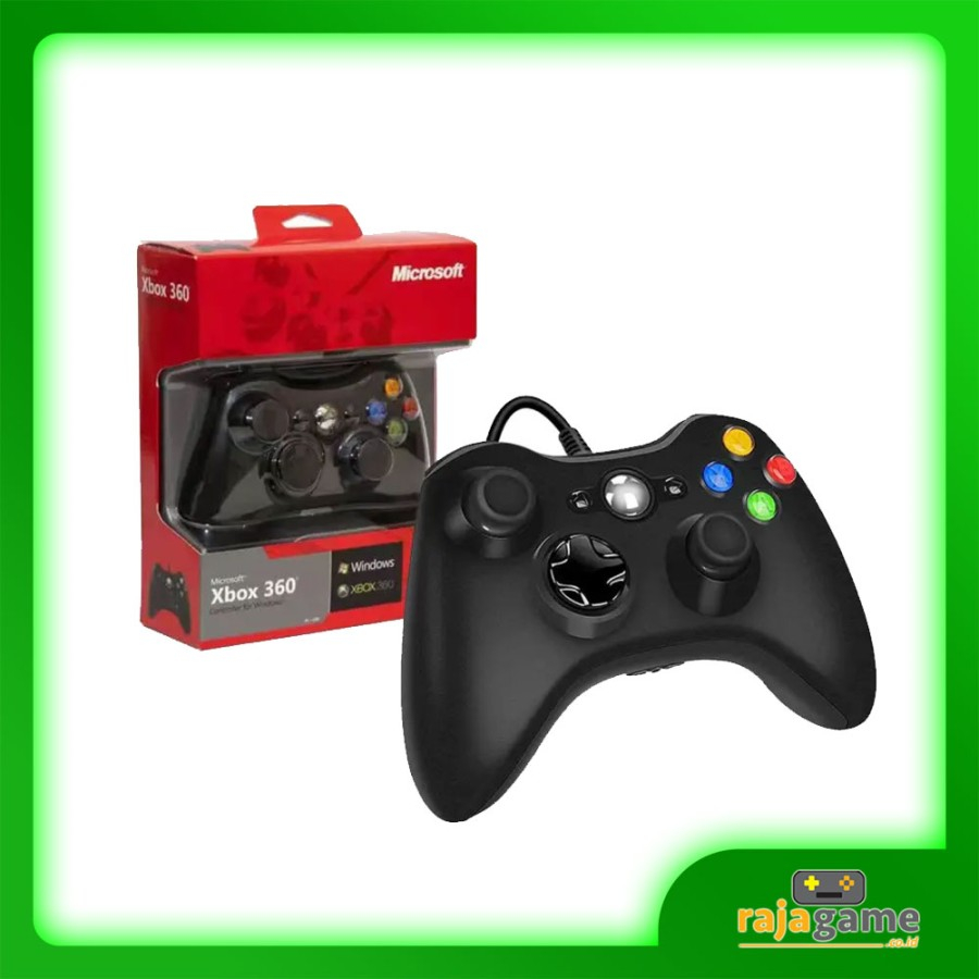 Jual Stik Stick Xbox 360 PC Controller Wired - HITAM | Shopee Indonesia