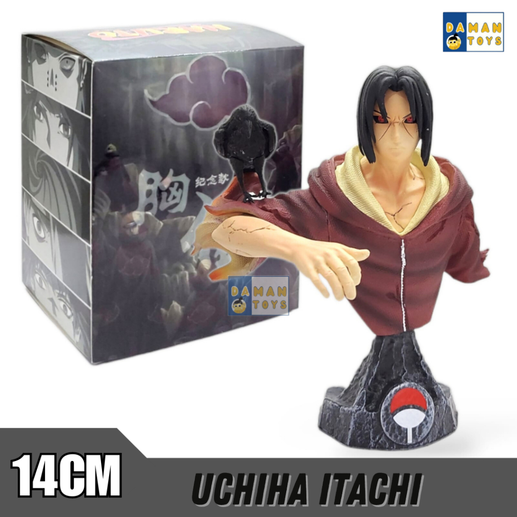 Jual Pajangan Figura Itachi Uchiha Obito Hokage Madara Half Body Naruto ...