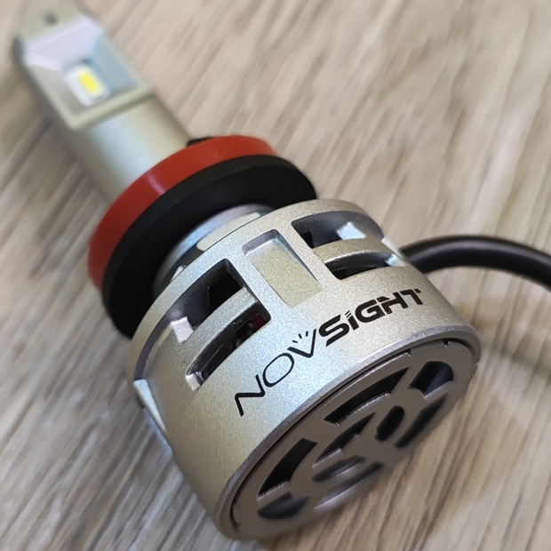 Jual Lampu LED Mobil Headlight Novsight Headlamp Lampu Depan LED Bohlam ...