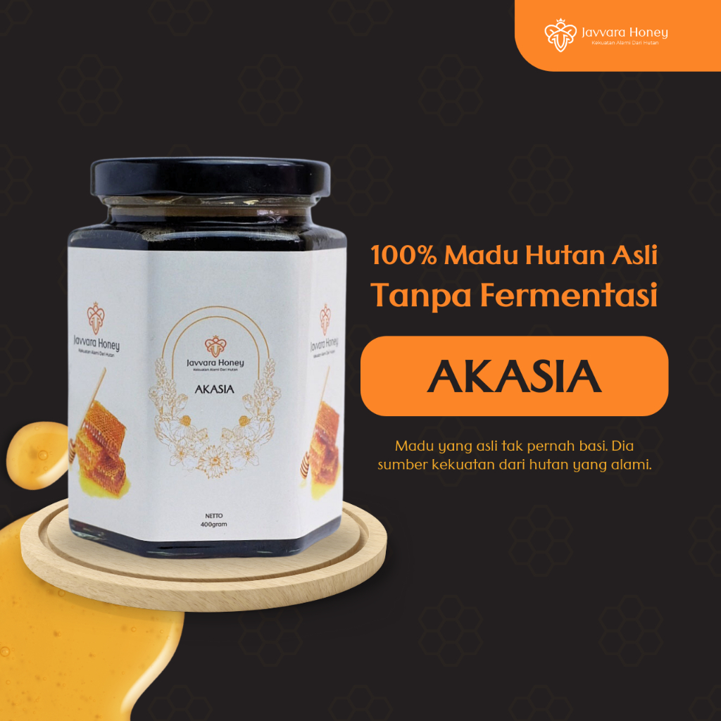 Jual Javvara Honey - Madu Hutan Asli Akasia Sumatera 400g | Shopee ...