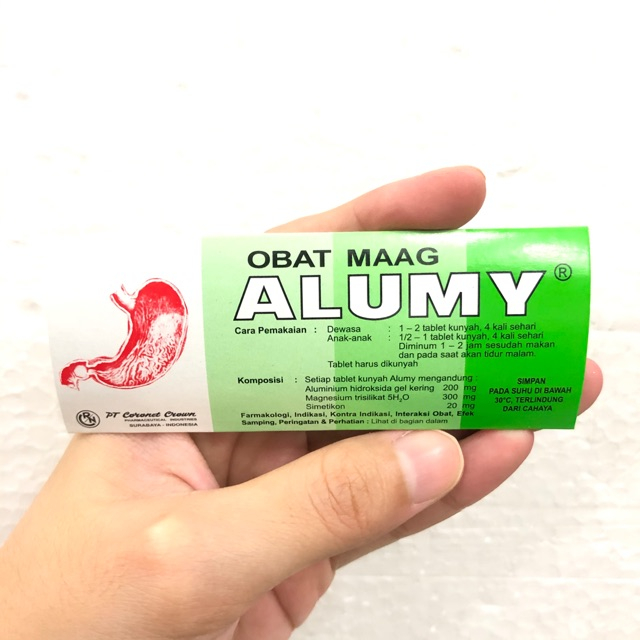 Jual Alumy Tablet (per Strip) | Shopee Indonesia