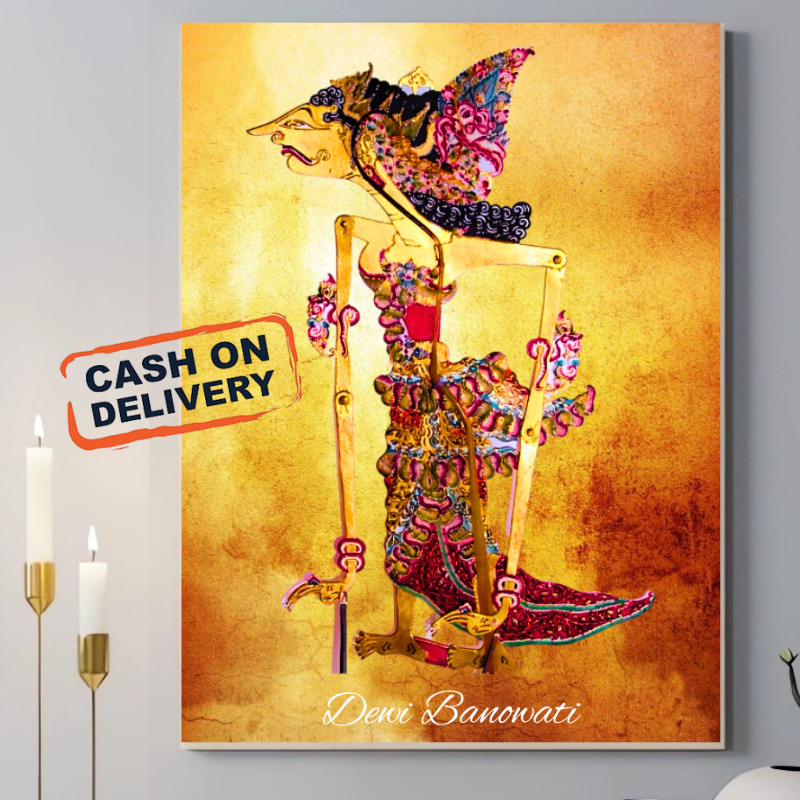 Jual Poster Wayang Kulit Dewi Banowati Untuk Hiasan Dinding Atau Wall ...