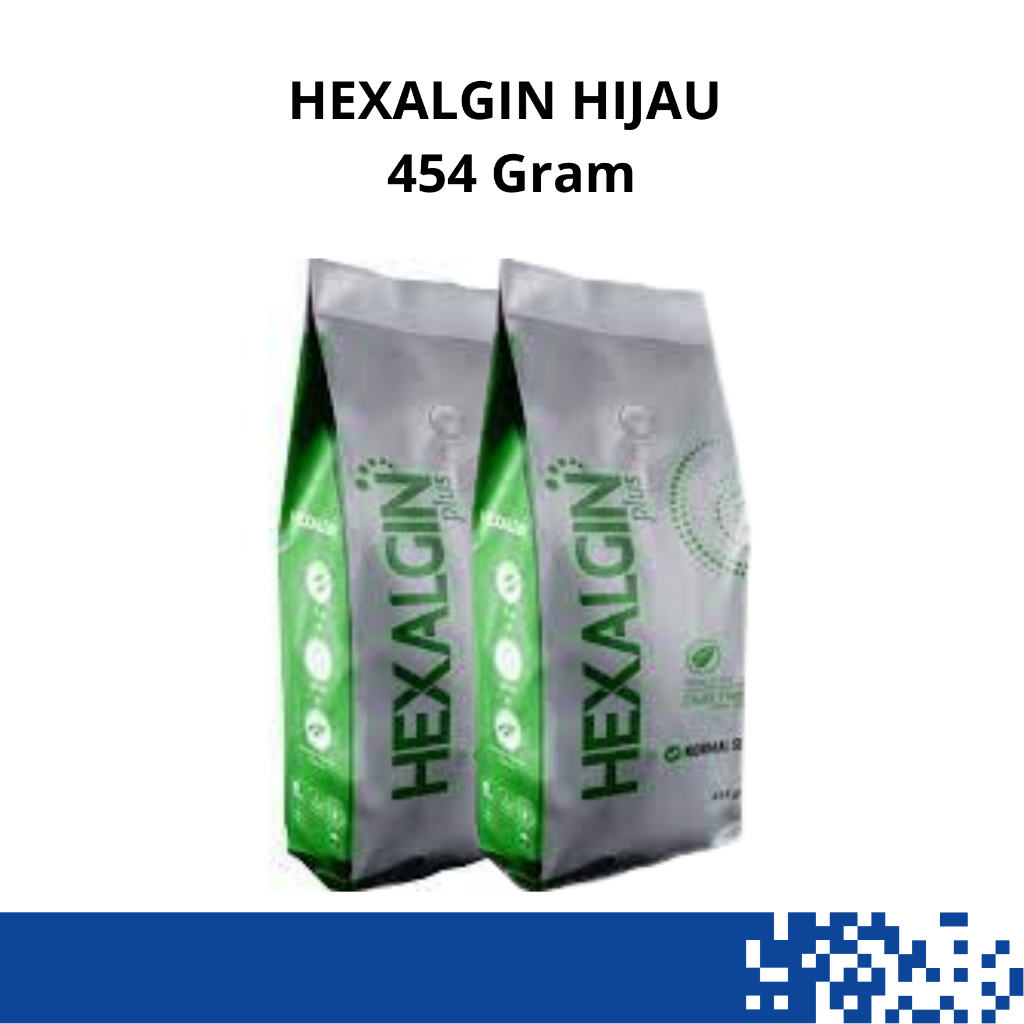 Jual Dental Alginate / Alginat Hexalgin HIjau dan Pink / Bahan Cetak ...