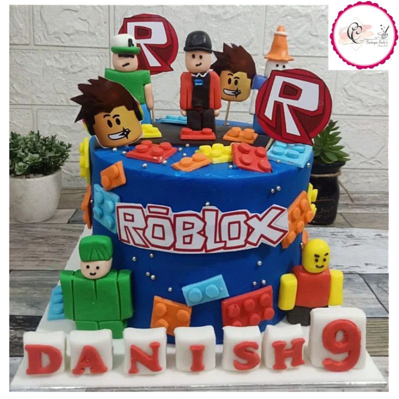 Jual Kue Ulang Tahun Roblox / Roblox Cake / Kue Ultah Anak Karakter ...