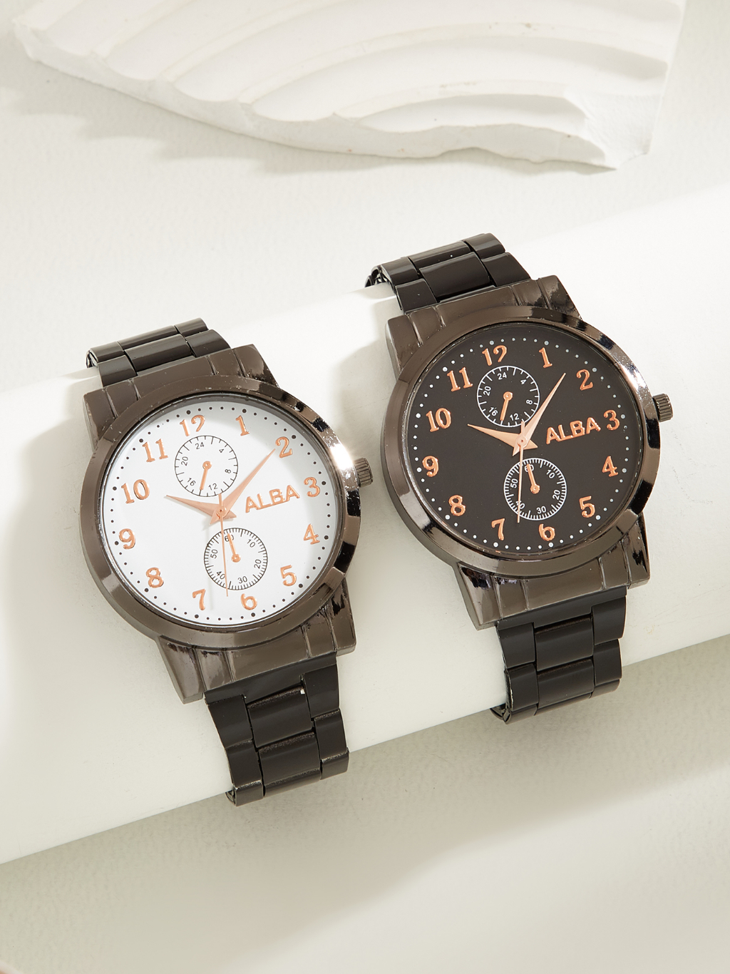 Jual Jam Tangan Alba Premium Tali Rantai Klasik Eksklusif Trendi Pria ...