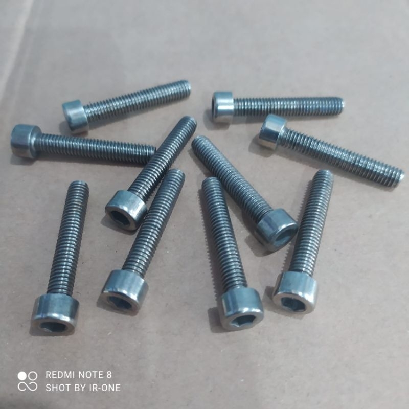 Jual Baut top cap type L panjang 3,5cm baut stem sepeda M5 baut jangkar ...