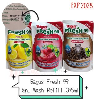 Jual Bagus Fresh 99 Sabun Cuci Tangan Refill 375ml | Shopee Indonesia