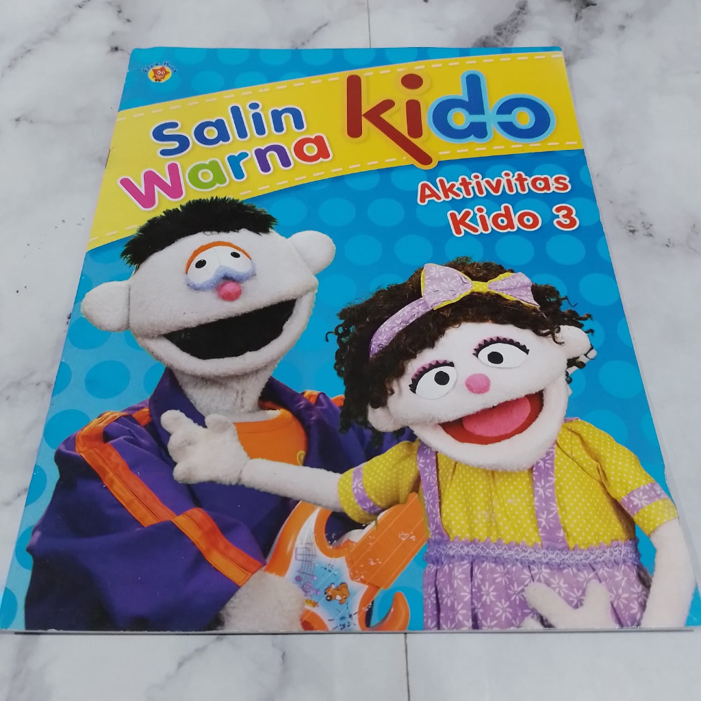 Jual buku mewarnai anak kido coloring book activity book buku aktivitas ...