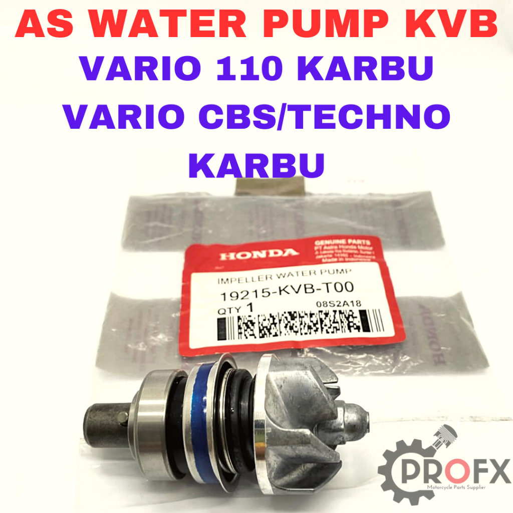 Jual AS SEAL WATER PUMP 19215-KVB-T00 HONDA VARIO 110 KARBU VARIO CBS/TECHNO KUALITAS ORIGINAL ...