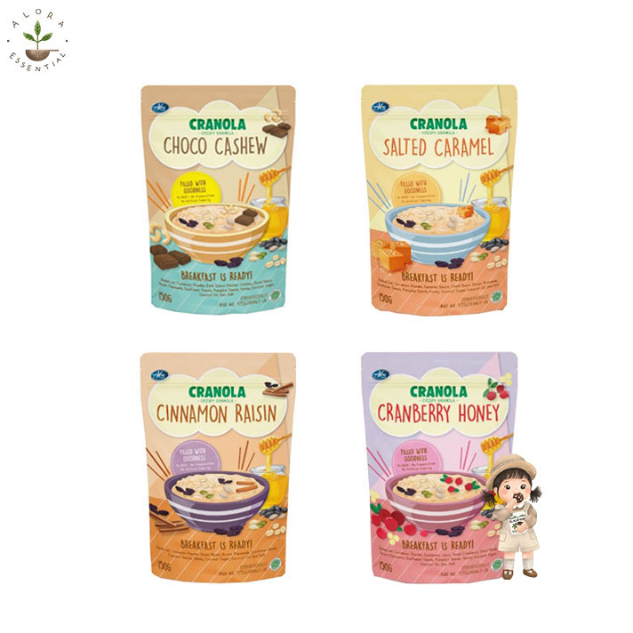 Jual Abe Food Cranola Crispy Granola 150gr - Snack Anak - Makanan Bayi ...