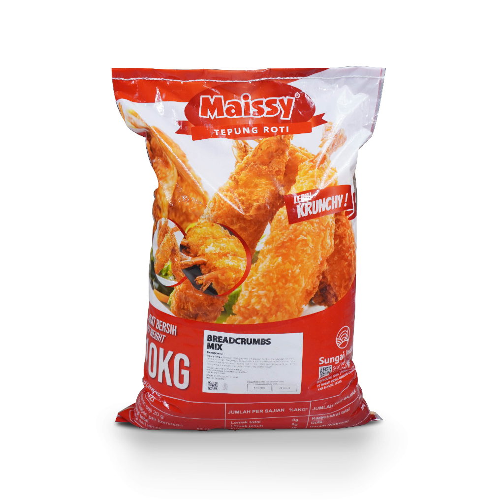 Jual Tepung Roti Maissy 10kg - Crispy Breadcrumb | Shopee Indonesia