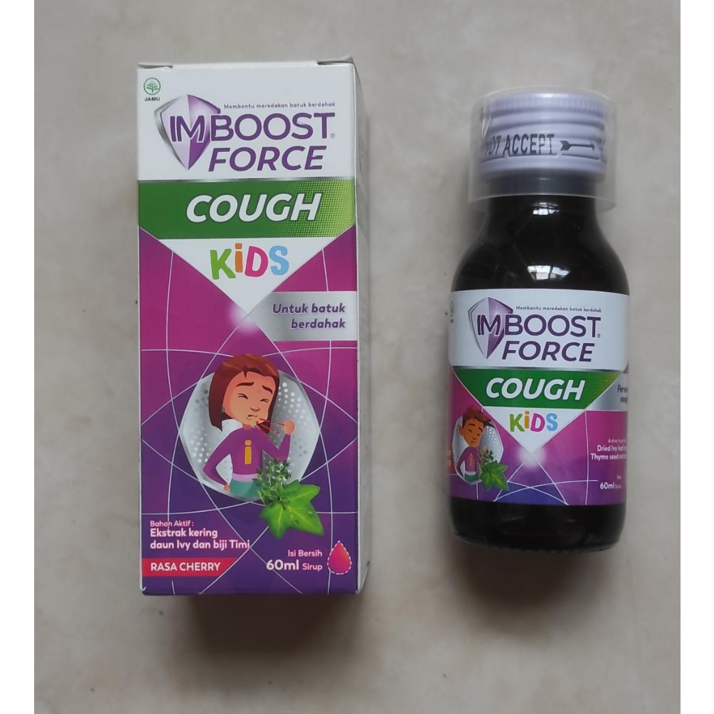 Jual Imboost force cough kids sirup 60ml | Shopee Indonesia