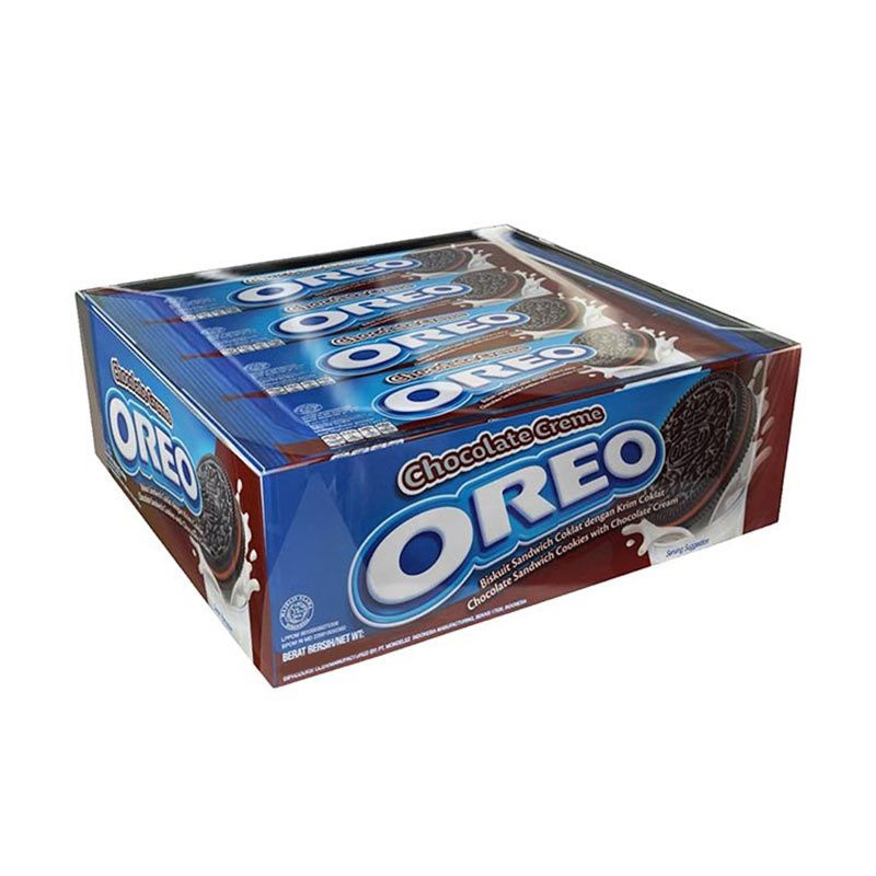 Jual OREO/Biskuit Oreo Isi 12 pcs isi 3 dalam 1 kemasan/Harga perbox ...