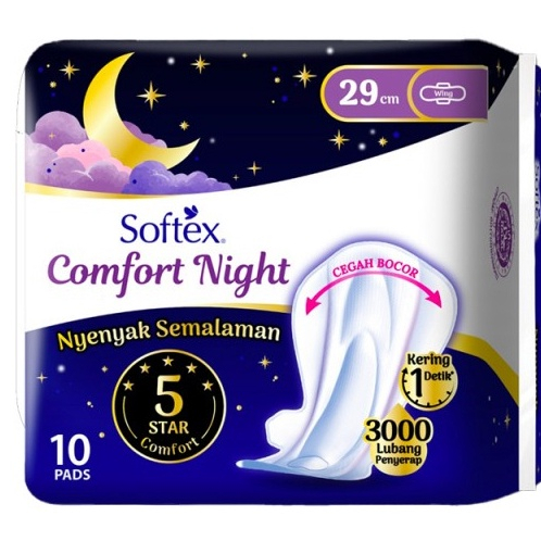 Jual Softex Comfort Night /Natural Cool ( kemasan baru) | Shopee Indonesia