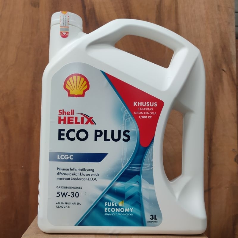 Jual OLI SHELL HELIX ECO PLUS SAE 5W30 GALON ORIGINAL "BISA SCAN ...