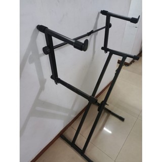 Jual STAND KEYBOARD SUSUN DOBEL 2 TINGKAT STAND KEYBOARD DUA SUSUN ...