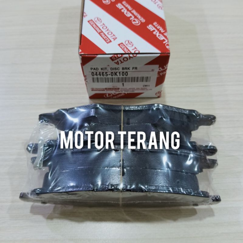 Jual BRAKE PAD FRONT KAMPAS REM DEPAN TOYOTA INNOVA OLD 2004-2014 ORIGINAL | Shopee Indonesia