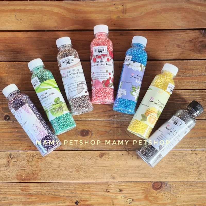 Jual CAT LITTER DEODORIZING BEADS 250 ml | Shopee Indonesia