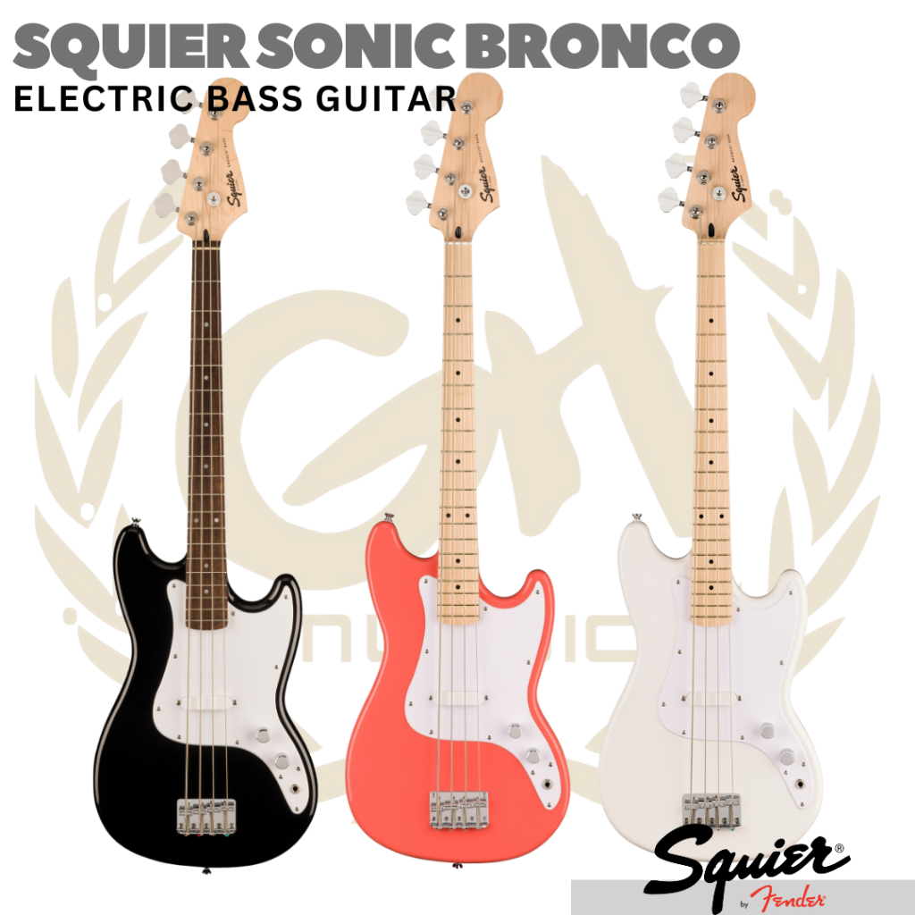 Jual SQUIER SONIC BRONCO Electric Bass Guitar | Bass Listrik Elektrik ...