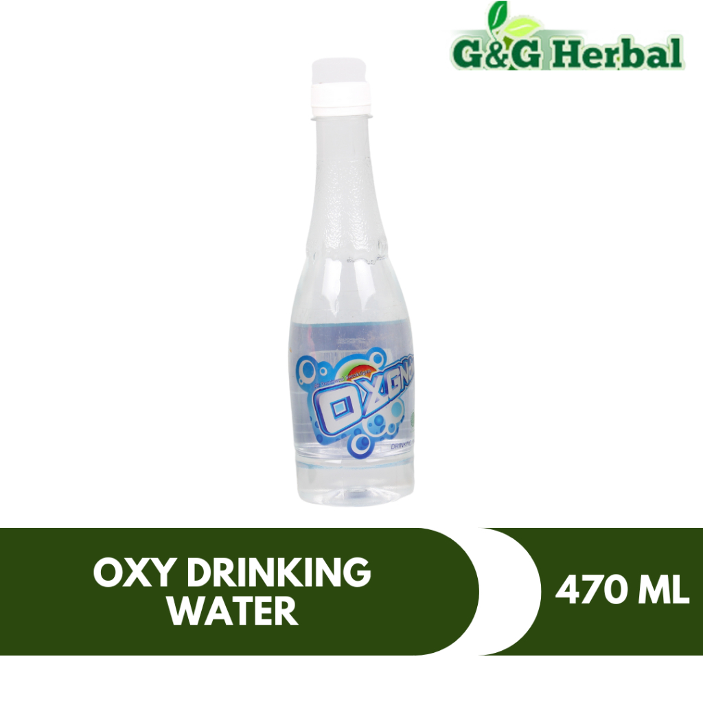 Jual Air Oxy Drinking Water Oxygen 470ml | Shopee Indonesia