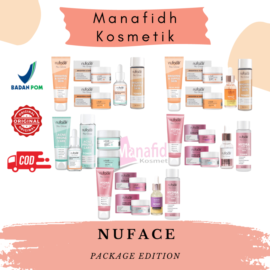 Jual Nuface Skincare Series Paketan Wajah | Shopee Indonesia