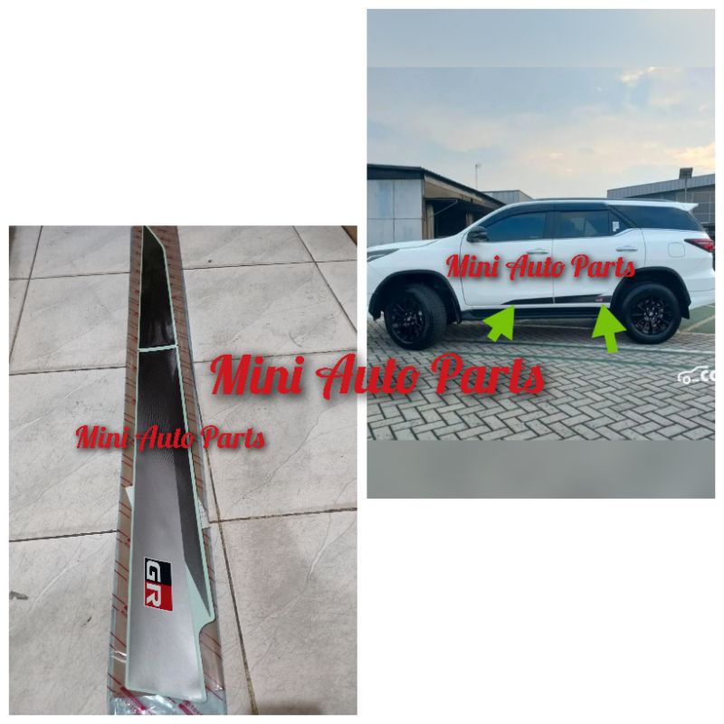 Jual STICKER Stiker BODY Pintu FORTUNER Gr SPORT 2021-2022 Original ...