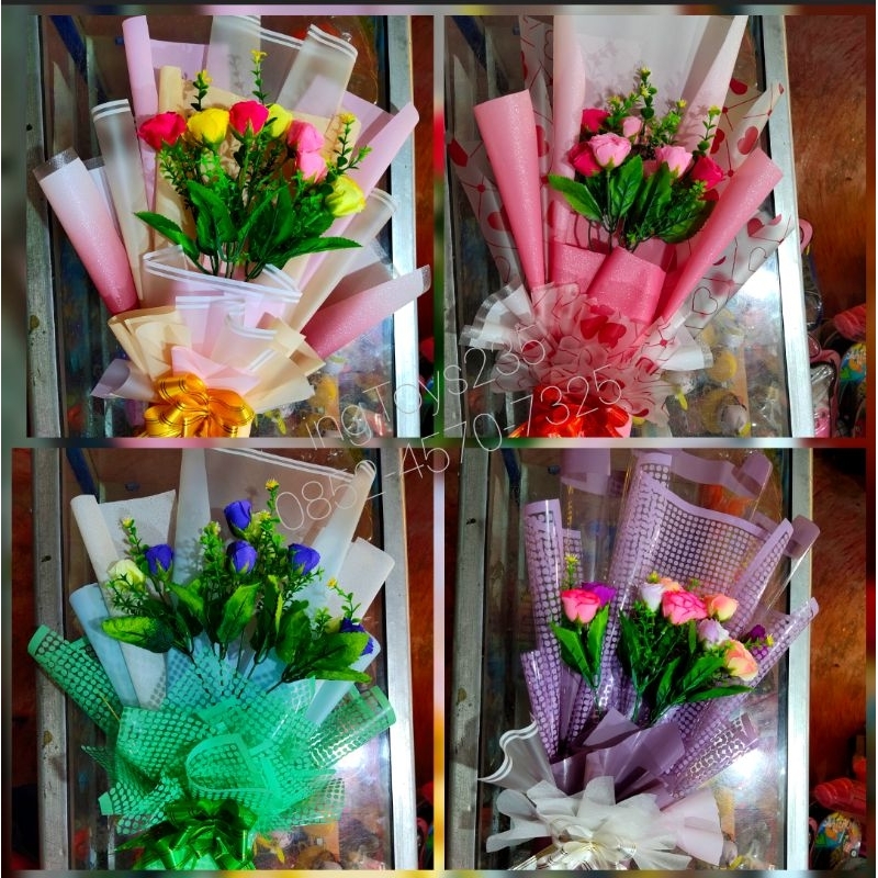 Jual Buket Bunga Kado Wisuda Anniv Ulang Tahun Ulta Valentine ...
