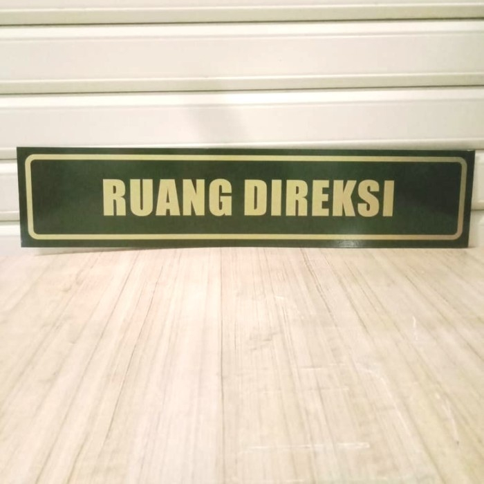 Jual Sign Akrilik Rambu Ruang Direksi Sign Akrilik Ruang Direksi Ukuran ...