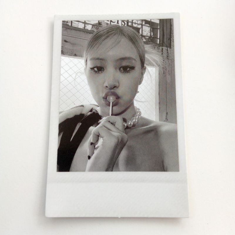 Jual Photocard Blackpink Rose R Solo Album | Shopee Indonesia