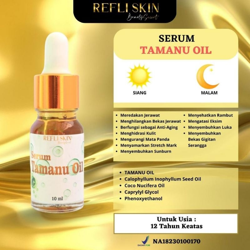 Jual serum tamanu oil by refliskin Shopee Indonesia