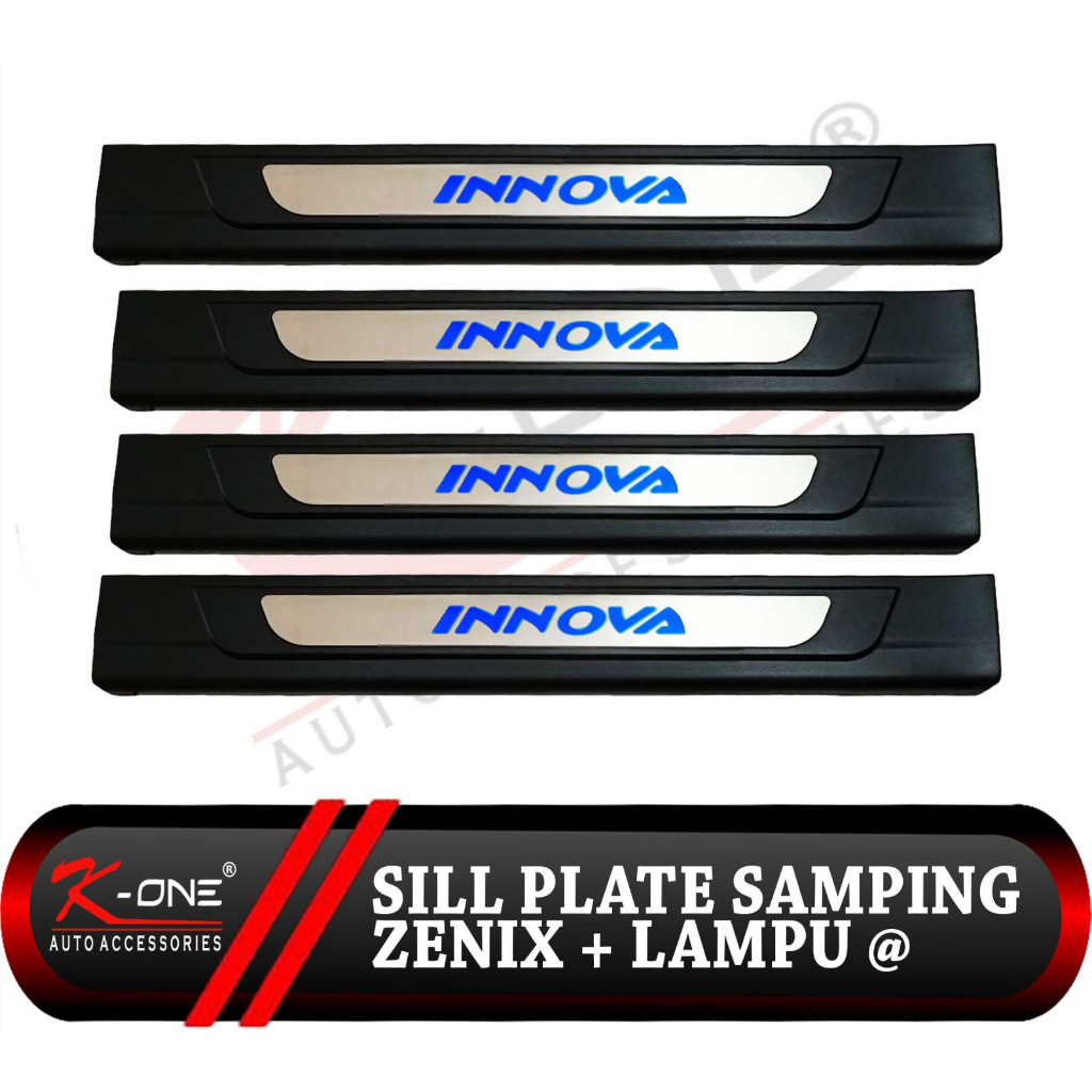 Jual Door Sill plate / Sillplate Samping Innova Zenix 2023 | Shopee ...