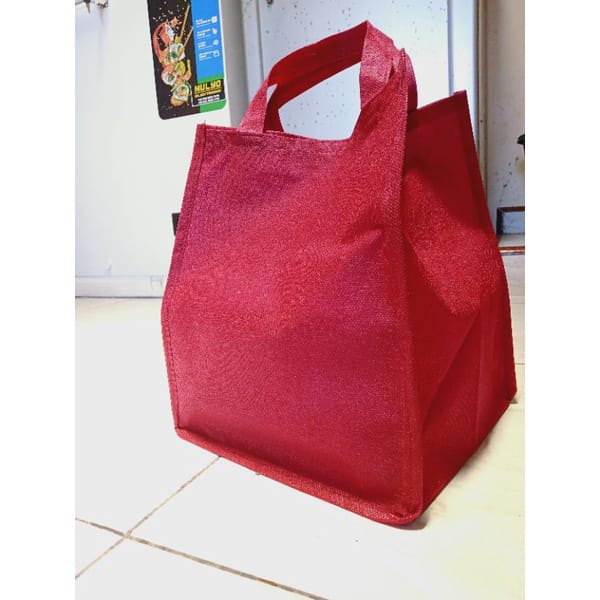 Jual TAS HAJATAN / TAS BOX NASI/TAS BOX KUE/ TAS POLOS TEBAL UK 20, 22 ...