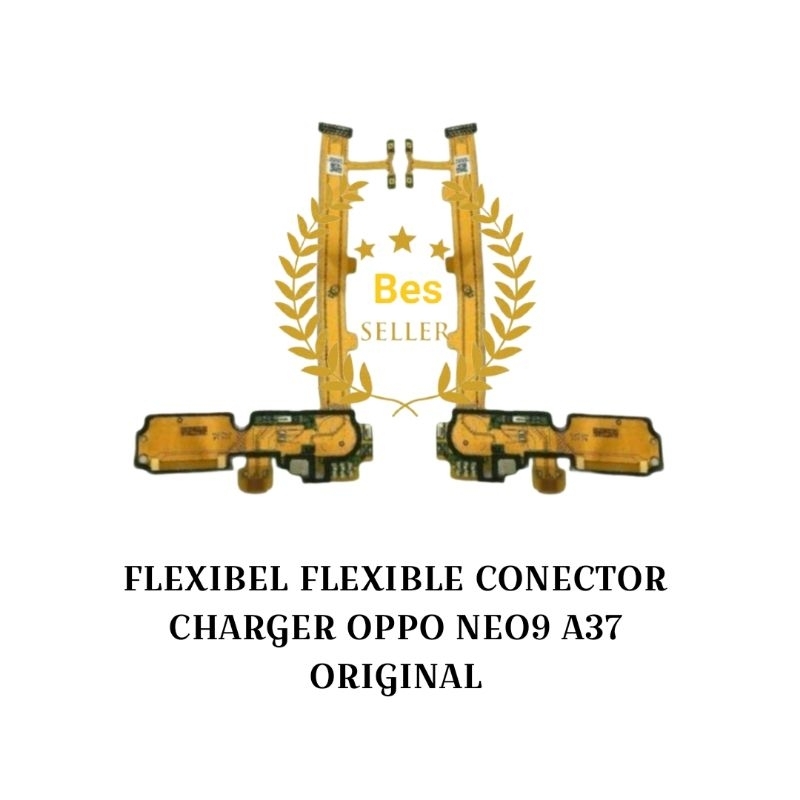Jual Fleksibel Flexible Konektor Cas Mic dan Volume + vibrator Hp Oppo A37 Neo 9 | Shopee Indonesia
