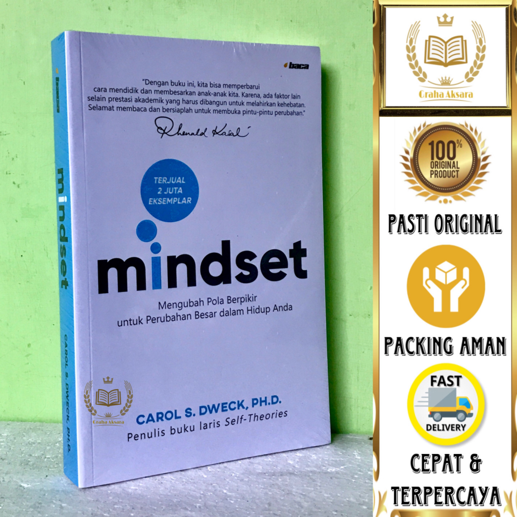 Jual Buku Mindset - Mengubah Pola Berfikir Untuk Perubahan Besar Dalam ...