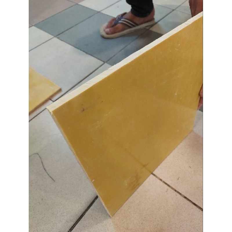 Jual Resin Kuning Lembaran 10mm 70x80cm ( Epoxy Fiberglass Sheet ...