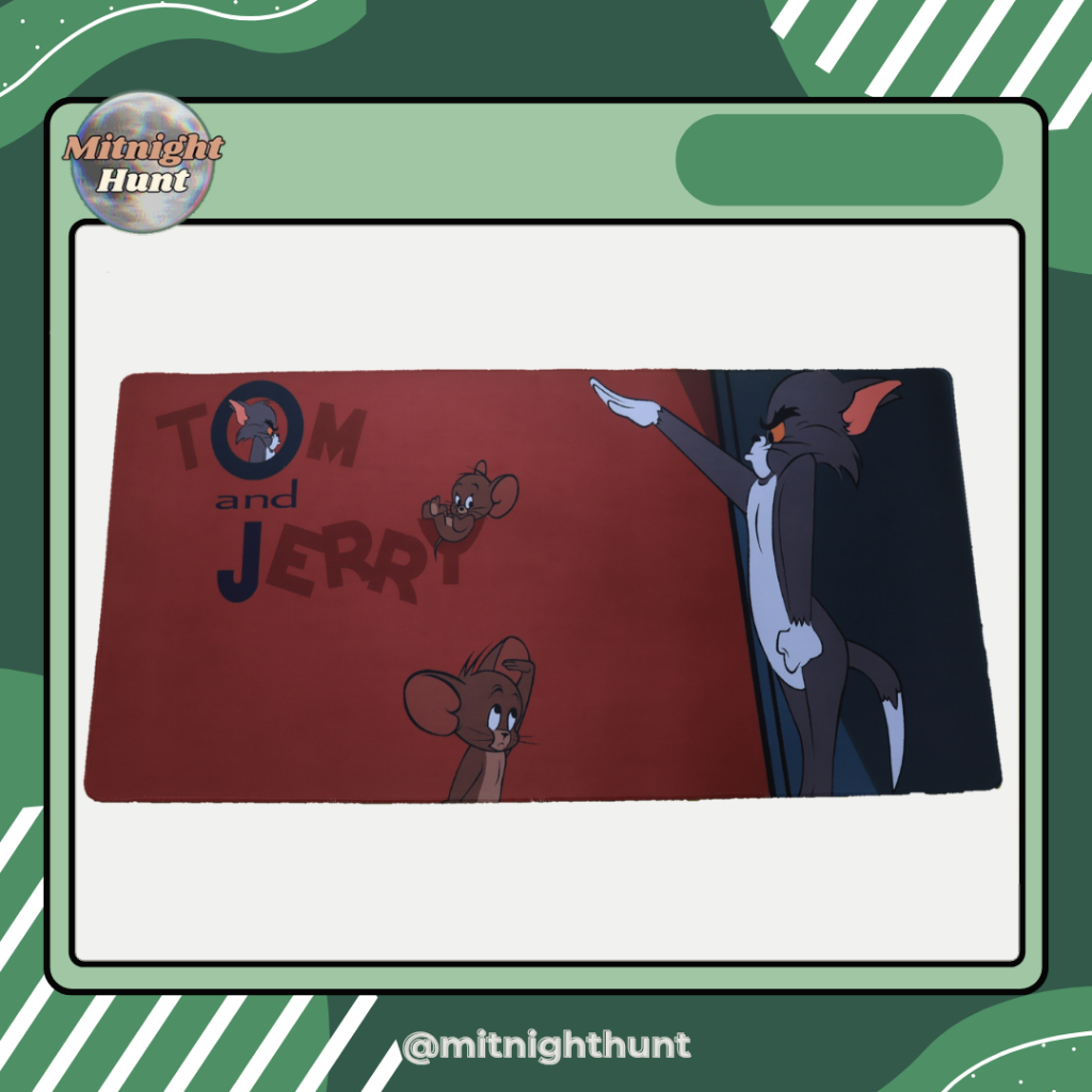 Jual Mousepad Besar Dekstop Mat Jumbo 50cm X 100cm Tom and Jerry Red ...
