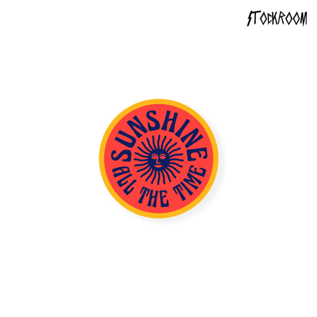 Jual (BISA COD) STIKER AESTHETIC "SUNSHINE ALL THE TIME" / STIKER HELM ...