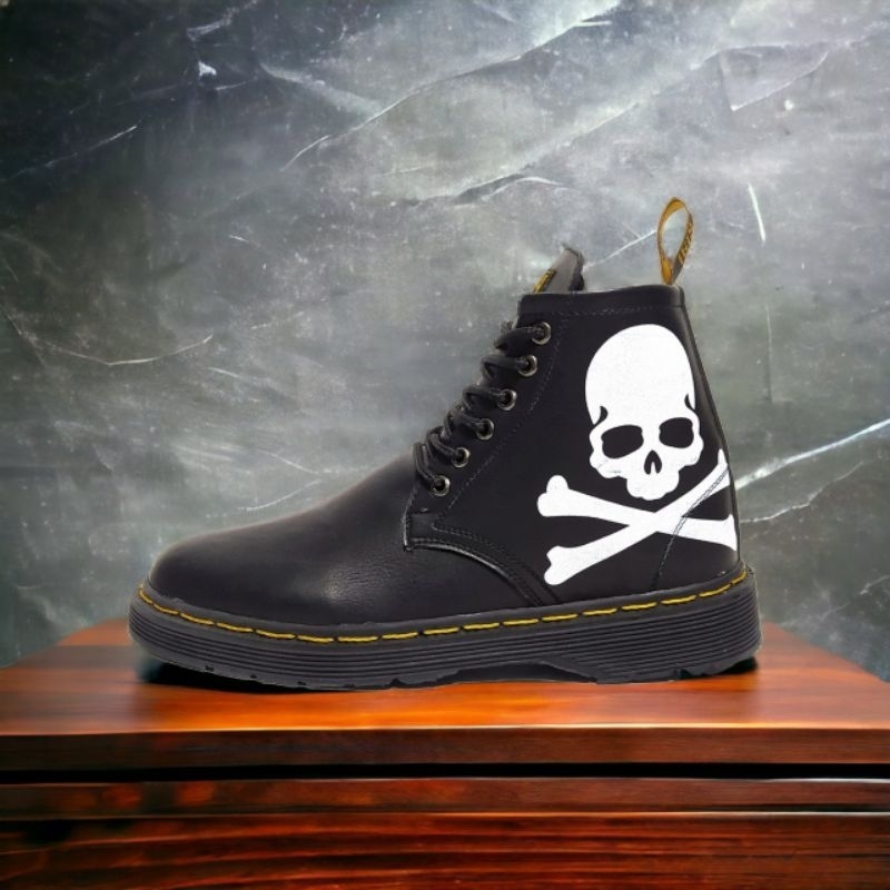 Jual Sultan Footwear X 1619 Botskul Sepatu Boots Pria Punk Rock ...