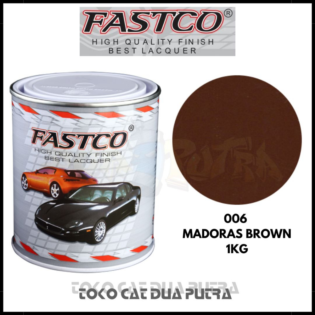 Jual Cat Duco Fastco 1Kg 006 Madoras Brown | Shopee Indonesia