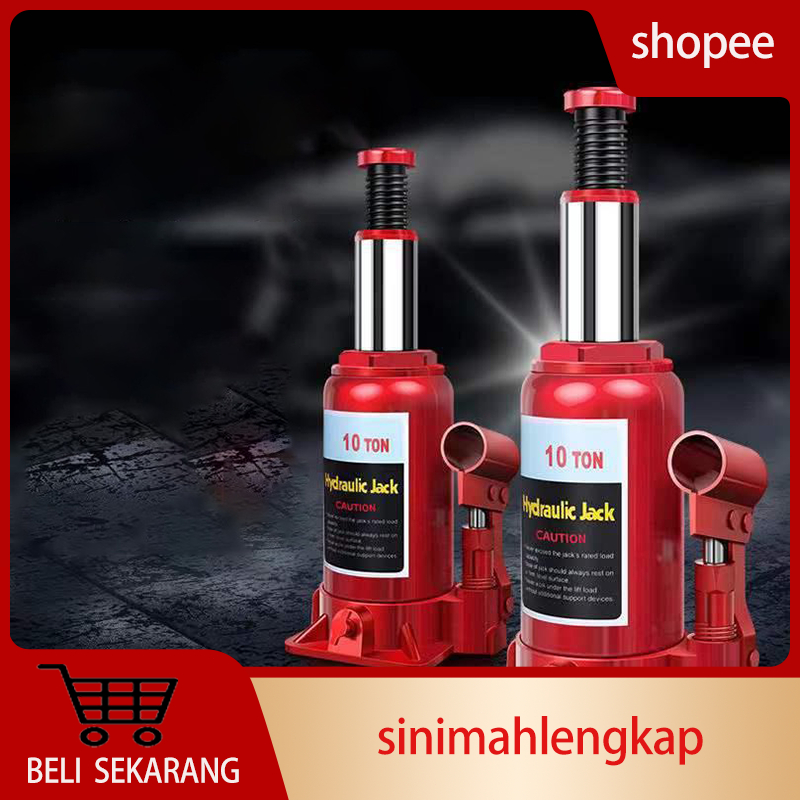 Jual 2/3/5/6/10TON DONGKRAK BOTOL HYDRAULIC JACK HIDROLIK | Shopee ...