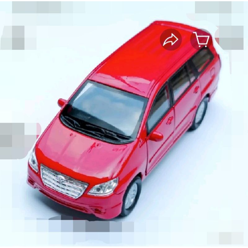 Jual diecast Welly 1/36 mobil Toyota kijang Innova metal besi mainan ...