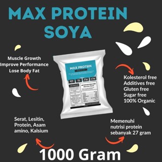 Jual 1000gr SOY PROTEIN POWDER 100% PURE SUSU PROTEIN WHEY ISOLATE SUSU ...