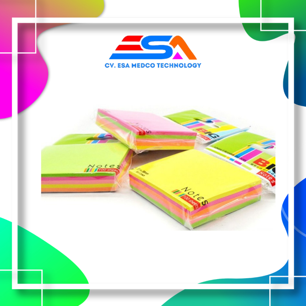 Jual Sticky Notes Post It Big Warna 51x38mm | Shopee Indonesia