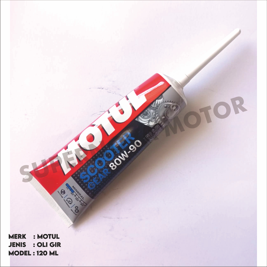 Jual OLI GIR OLI GARDAN MOTUL SCOOTER GEAR 80W-90 KEMASAN 120ML ...